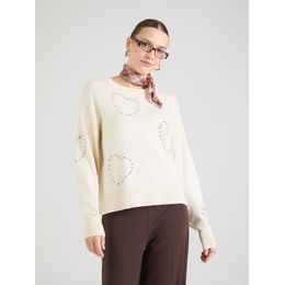 Only Pullover 'ONLBee' Damen Gr&ouml;&szlig;e S transparent / wollwei&szlig;