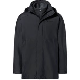 Vaude Idris 3In1 Iv Parka Herren - schwarz - Gr. S - Polyester