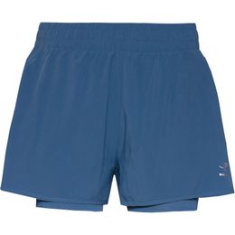 Energetics Bamas Funktionsshorts Damen - blau - Gr. L - Polyester/Elastan