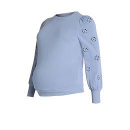 Only Maternity Umstand Sweatshirt 'OLMFEMME' Damen Gr&ouml;&szlig;e S hellblau