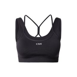 ICANIWILL Sports Bra 'Mirage' female Black size XL