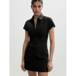 Mango Kleid 'CORTES' Damen Gr&ouml;&szlig;e 44 schwarz Winterkleid