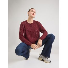 Only Pullover 'ONLHALIFAX' Damen Gr&ouml;&szlig;e L dunkelrot