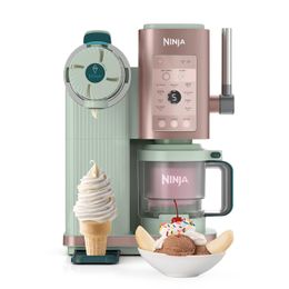 Ninja CREAMi Scoop & Swirl 13-in-1 Softeis & Eismaschine - Rosa/Mint NC701EUMTPK