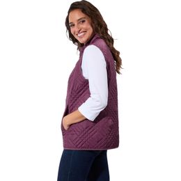 WITT Damen Steppweste in pflegeleichter Qualit&auml;t, violett, Gr&ouml;&szlig;e 52
