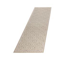 Outdoorteppich Ayyildiz Teppiche "PATARA 4956", beige, B:80cm H:8mm L:250cm, Polypropylen, Teppiche, Outdoorteppich, L&auml;ufer / Pflegeleicht / Strapazierf&auml;hig / In- und Outdoor geeignet