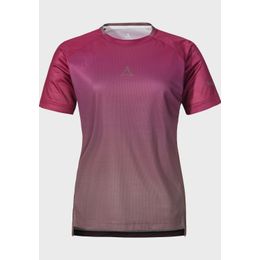 Sch&ouml;ffel Funktionsshirt SCH&Ouml;FFEL "Shirt Style Koitere WMN", Damen, Gr. 38, rot (3750, rot), Oberstoff: 100% Polyester, Rundhals, Shirts Funktionsshirt