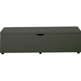 Hockerbank Home Affaire "Standard", gr&uuml;n (olive), B:120cm H:42cm T:40cm, Struktur fein (100% Polyester) f&uuml;r Bett &raquo;Classico&laquo;, &raquo;Piazza&laquo;, &raquo;Premium&laquo; und &raquo;Vega&laquo;;Struktur (100% Polyester) f&uuml;r Bett &raquo;Crato&laquo; und &raquo;Lucina&laquo;;Struktur (60% Baumwolle, 40% Leinen) f&uuml;r Bett &raquo;Kiss&laquo;;Kunstleder f&uuml;r Bett &raquo;Natura&laquo;;Struktur (100% Polyester) f&uuml;r Bett &raquo;Nordica&laquo;, Hocker, Breite 120cm oder 160cm, auch als Garderobenbank ode
