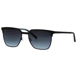 Sonnenbrille Freigeist "Freigeist Sonnenbrille", Herren, schwarz (schwarz, ascariblau matt), Sonnenbrillen Sonnenbrille