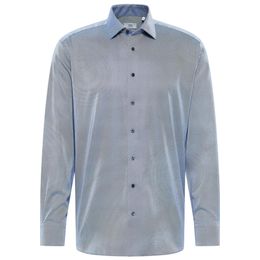 Eterna Herren Langarmhemd "MODERN FIT"rauchblau, Gr. 46, Twill, 100% Baumwolle, Hemden, NEVER IRON (b&uuml;gelfrei)