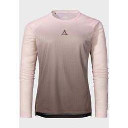 Sch&ouml;ffel Funktionsshirt SCH&Ouml;FFEL "Longsleeve Style Koitere WMN", Damen, Gr. 40, lila (3905, braun), Oberstoff: 100% Polyester, Rundhals, Shirts Funktionsshirt