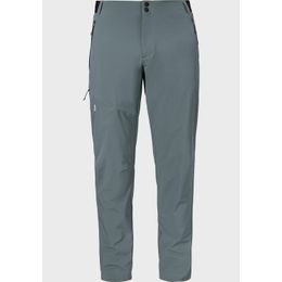 Schöffel Outdoorhose SCHÖFFEL "Pants Style Blaustein MNS", Herren, Gr. 48, Normalgrößen, grau (9405, grau), Oberstoff: 86% Nylon, 14% Elasthan, Hosen Outdoorhose
