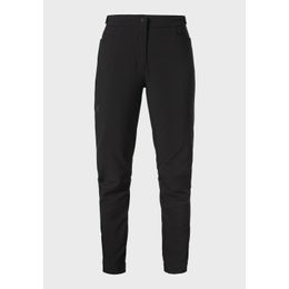 Sch&ouml;ffel Outdoorhose SCH&Ouml;FFEL "Pants Style Kubena WMS", Damen, Gr. 40, Normalgr&ouml;&szlig;en, schwarz (9990, schwarz), Oberstoff: 92% Polyester, 8% Elasthan, Hosen Outdoorhose