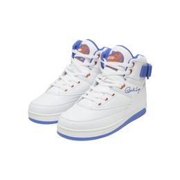 Trainingsschuh Ewing "Ewing Rebound Core 33 HI with Strap", Herren, Gr. 42.5, wei&szlig; royal orange, Polyurethan, Schuhe