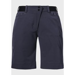 Sch&ouml;ffel Shorts SCH&Ouml;FFEL "Shorts Style Keitele WMS", Damen, Gr. 42, Normalgr&ouml;&szlig;en, blau (8820, blau), Oberstoff: 88% Polyester, 12% Elasthan, Hosen Shorts