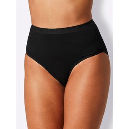 Formslip Conta, Damen, Gr. 42, 2 Stk., schwarz, 95% Baumwolle, 5% Elasthan, Unterhosen Formslip