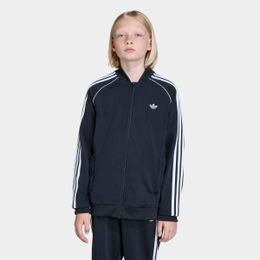 Mädchen Trainingsjacke "SST TRACK TOP"schwarz, weiß, Gr. 140, adidas originals, Obermaterial: 100% Polyester, Jacken