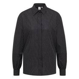 Eterna Damen Hemdbluse "OVERSIZE FIT"schwarz, Gr. 40, 97% Baumwolle, 2% Viskose, 1% Polyester, Blusen