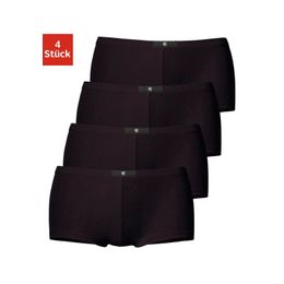 H.I.S. Panty H.I.S, Damen, Gr. 46, schwarz, Jersey, Obermaterial: 95% Baumwolle, 5% Elasthan, unifarben, k&ouml;rpernah, Unterhosen Panty, aus elastischer Baumwoll-Qualit&auml;t, Topseller