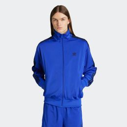Trainingsjacke adidas originals "FIREBIRD TT", Herren, Gr. XXL, schwarz (lucid blau, schwarz), Obermaterial: 100% Polyester, normal, Jacken Trainingsjacke