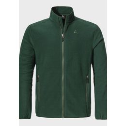 Sch&ouml;ffel Fleecejacke SCH&Ouml;FFEL "Fleece Jk Style Ash MNS", Herren, Gr. 50, gr&uuml;n (6965, gr&uuml;n), Oberstoff: 100% Polyester, regular fit, hoch geschlossener Ausschnitt, Jacken Fleecejacke