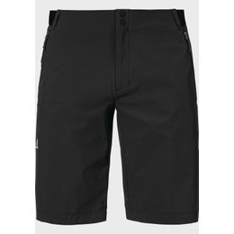 Schöffel Shorts SCHÖFFEL "Shorts Style Blaustein MNS", Herren, Gr. 50, Normalgrößen, schwarz (9990, schwarz), Oberstoff: 86% Nylon, 14% Elasthan, Hosen Shorts
