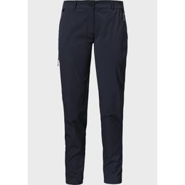 Sch&ouml;ffel Outdoorhose SCH&Ouml;FFEL "CIRC Pants Style Smue WMS", Damen, Gr. 36, Normalgr&ouml;&szlig;en, blau (8820, blau), Oberstoff: 100% Polyester, Hosen Outdoorhose