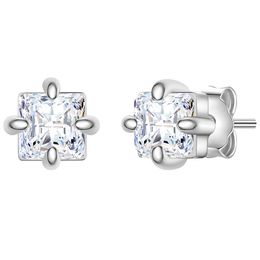 Glanzst&uuml;cke M&uuml;nchen Damen Paar Ohrstecker "Set: GSM1942", 5,5,mit Zirkonia, Silber 925 (Sterlingsilber), silber, GLANZST&Uuml;CKE M&Uuml;NCHEN, Silber 925 (Sterlingsilber),
