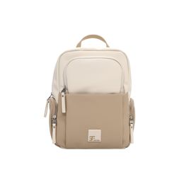 SURI FREY Damen Rucksack "Rucksack SFY Karny", beige, Obermaterial: 60% Polyurethan PU. 40% Polyester PES., Rucks&auml;cke