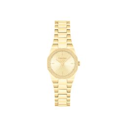 Calvin Klein Damen Quarzuhr "Geometric Elegance"goldfarben, Armbanduhren, Armbanduhr, Damenuhr, Edelstahlarmband, analog