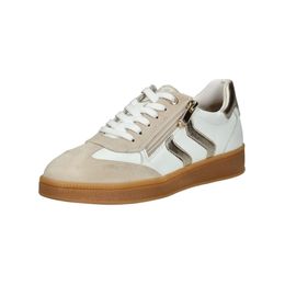 Marco Tozzi Damen Sneaker "Marco Tozzi Sneaker Lederimitat", Gr. 39, wei&szlig;, Lederimitat, Schuhe
