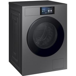Samsung Waschmaschine "WF90F09C4S", B:60cm H:85cm T:60cm, grau, Waschmaschinen, AI Wash mit automatischer Waschmitteldosierung
