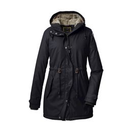 G.I.G.A. by Killtec Damen Parka "GW 53 WMN JCKT", blau, Gr. 36, G.I.G.A. DX BY KILLTEC, 100% Polyester, Jacken