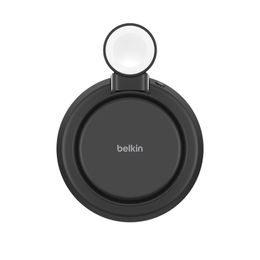 Belkin Wireless Charger "UltraCharge Pro magnetische 3-in-1-Ladestation mit Qi2 (25 W)", B:14cm H:11cm T:18cmschwarz, Ladegeräte