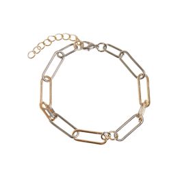 Urban Classics Damen Armband "Urban Classics Unisex Color Mix Bracelet", onesize, Eisengold, silber, Eisen, Armb&auml;nder