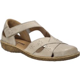 Josef Seibel Damen Sandale "Rosalie 03, creme", Gr. 40, beige, Obermaterial: 100% Rindsleder Leather cow., Schuhe