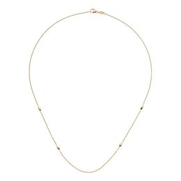 Jobo Damen Goldkette "Ankerkette mit Zwischenelementen", Gelbgold 585, L: 45gelbgold 585, Gelbgold 585, Halsketten, 585 Gold 45 cm