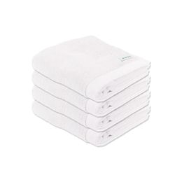 Handtuch Tom Tailor, B:50cm, wei&szlig;, Obermaterial: 100% Baumwolle CO., Handt&uuml;cher, "Handtuch Color Bath Towel 4er Pack"