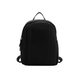 Tamaris Damen Rucksack "Rucksack TAS Kimi", schwarz, Obermaterial: 60% Polyurethan PU. 40% Polyester PES., Rucks&auml;cke