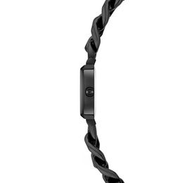 Tamaris Damen Quarzuhr "Chain Watch"schwarz, Armbanduhren, Armbanduhr, Damenuhr, Edelstahlarmband, analog