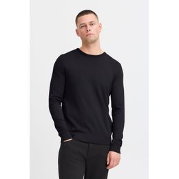 Blend Damen Strickpullover "BHPullover"schwarz, Gr. XXL, unifarben, Feinstrick, 78% Viskose, 22% Polyester, Pullover, Stilvoller Strickpullover