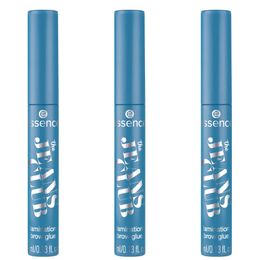 Essence Damen Augenbrauen-Gel "the JEANS CLUB lamination brow glue"i'm not a blau glue, Augen-Kosmetika