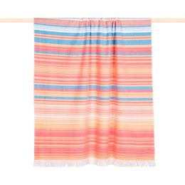 Strandtuch Pad, B:100cm L:180cm, rot, Frottee, Frottee, Handt&uuml;cher, "TRAVEL, 100x180 cm", Made in Europe