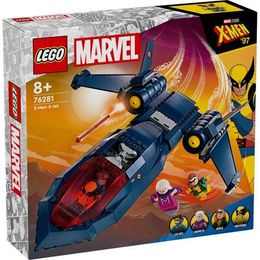 Lego Marvel Super Heroes 76281 X-Jet der X-Men