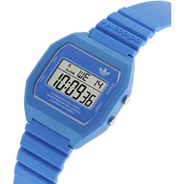 Damen Digitaluhr "DIGITAL TWO", blau, adidas originals, Armbanduhren, Armbanduhr, Quarzuhr, Damenuhr, Herrenuhr