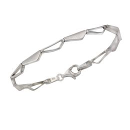 Vivance Damen Armband "925/- Sterling Silber rhodiniert 19cm", 19cm, Silber 925 (Sterlingsilber), wei&szlig;, Silber 925 (Sterlingsilber), Armb&auml;nder