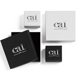 CAI CA&Iuml; Damen Fingerring "925/- Silber vergoldet Anker", 054 (17,2), Silber 925 (Sterlingsilber), gold, Silber 925 (Sterlingsilber), Fingerringe