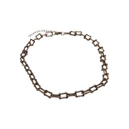 Kette mit Anh&auml;nger Urban Classics "Urban Classics Unisex Chunky Chain Necklace", antiquebrass, Halsketten, Damen, onesize