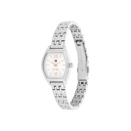 Tommy Hilfiger Damen Quarzuhr "NORAH", silber, Armbanduhren, Armbanduhr, Damenuhr, Edelstahlarmband, analog