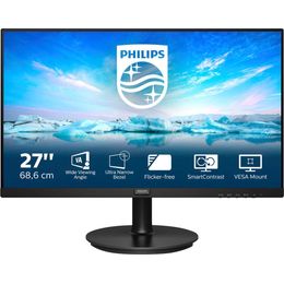 Philips LCD-Monitor "271V8LA/00", B:61,3cm H:36,3cm T:4,5cm, schwarz, Monitore